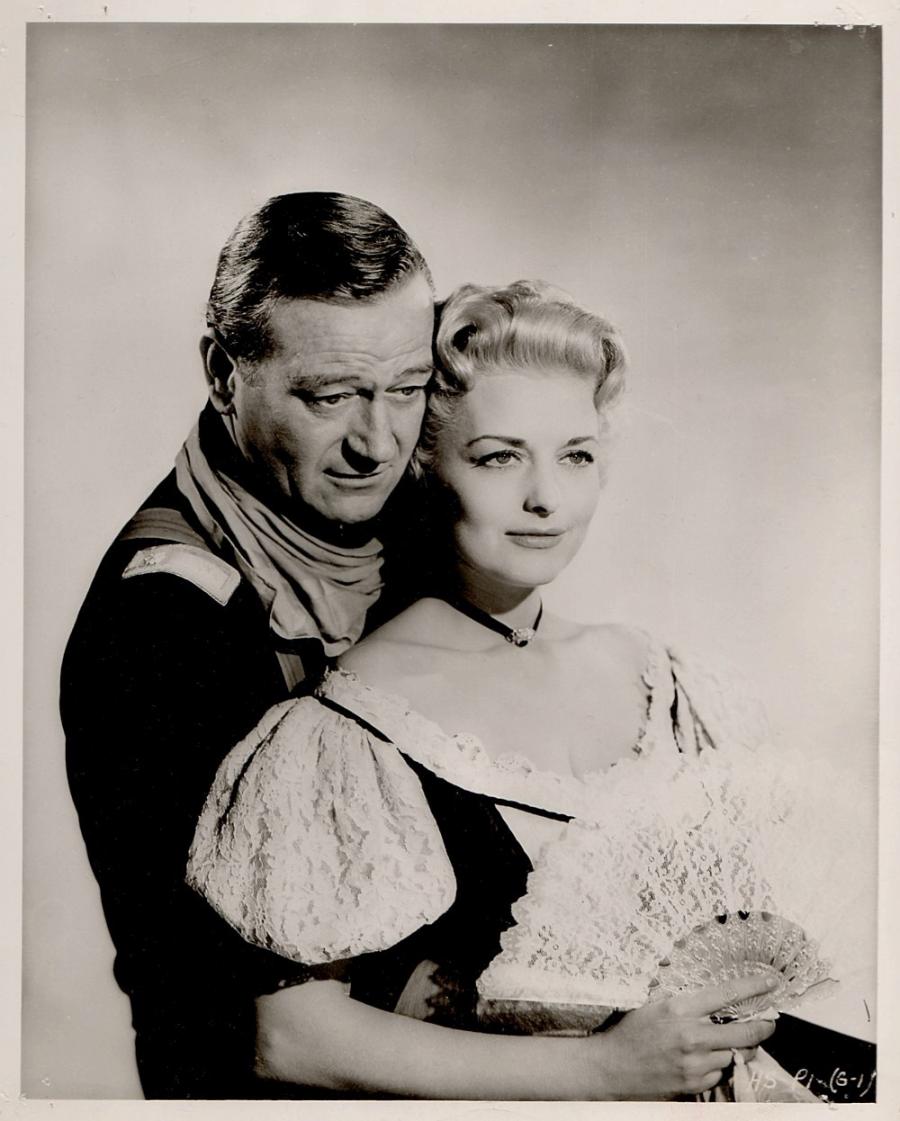 John-wayne-constance-towers - Soap Opera Spy