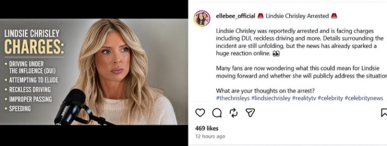 Lindsie Chrisley Vows To Fight Court Battle After Georgia DUI Arrest ...